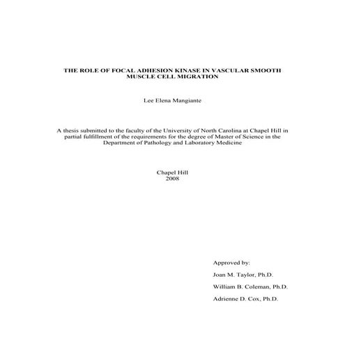 Lee Mangiante Masters Thesis | PDF