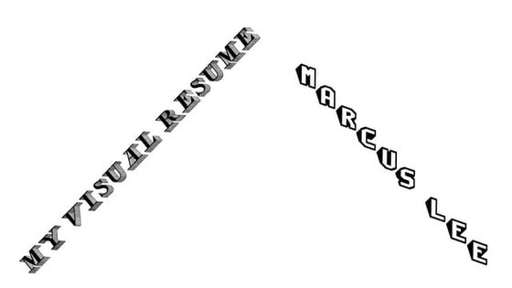 Triscornia derrick visualresumestoryboard | PPT