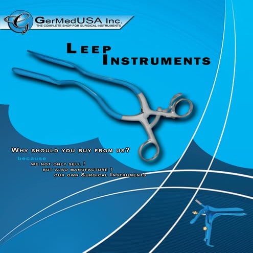 Leep Surgical Instruments from GermedUSA | PDF