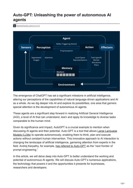 BEGINNER’S GUIDE TO AI AGENTS (1).pptx... | PPT