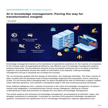 leewayhertz.com-AI in knowledge management Paving the way for transformative insights.pdf