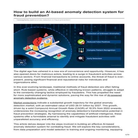 leewayhertz.com-How to build an AI-based anomaly detection system for fraud prevention.pdf