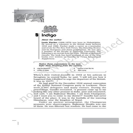 Chapter 5 indingo english class 12th.... | PDF