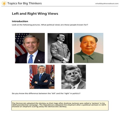 The Left and the Right | PDF