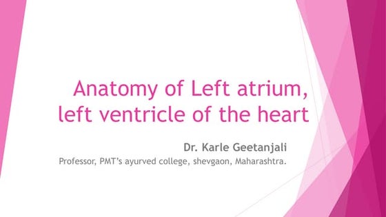 Right atrium of heart | PPTX