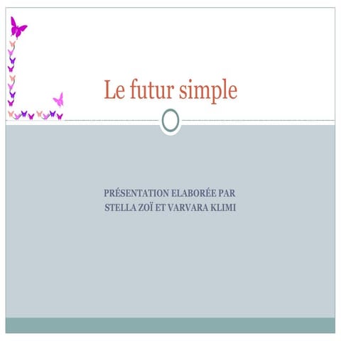 Le Futur Simple | PPT