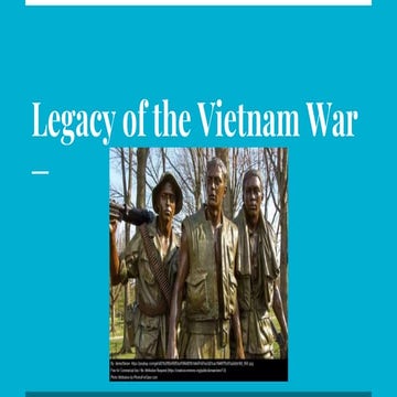 Legacy of the Vietnam War | PPTX