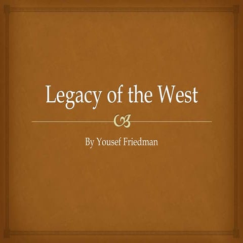 The American West:The mountain men | PPT