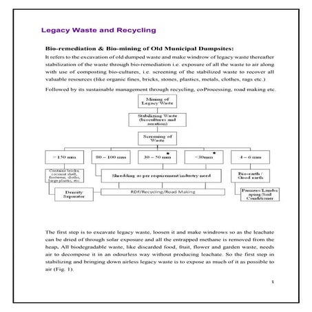 Legacy waste management | PDF