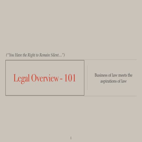 Introducing yourself as a lawyer | PPTX
