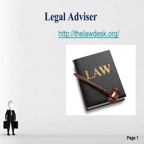 Legal Adviser | PPTX