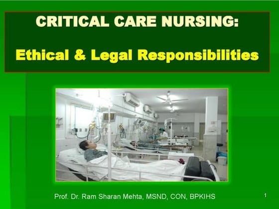 Intensive care unit design | PDF