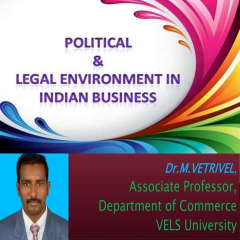 Legal and political environment 4 | PPT