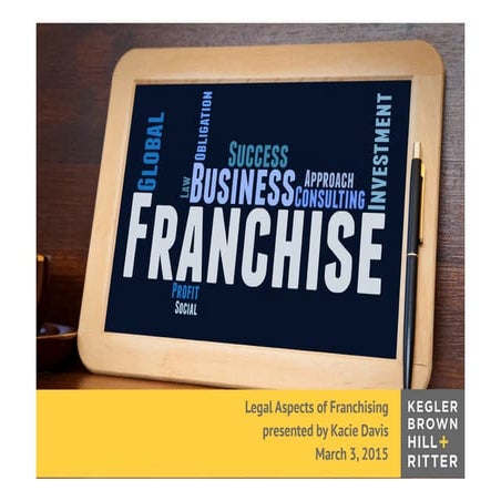 Legal Aspects of Franchising | PDF