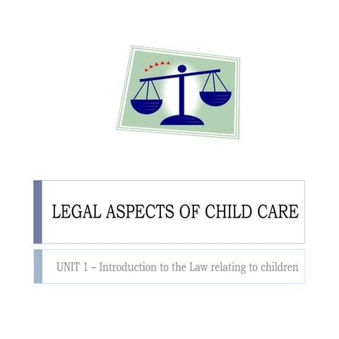 Child Care and Protection Act | PPT