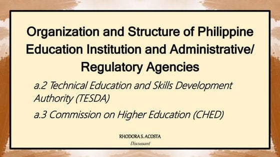 RA 7796: TESDA ACT OF 1994 | PPTX