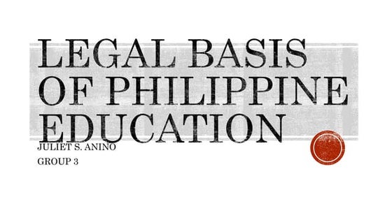 Secondary education development program (sedp) power point | PPTX ...