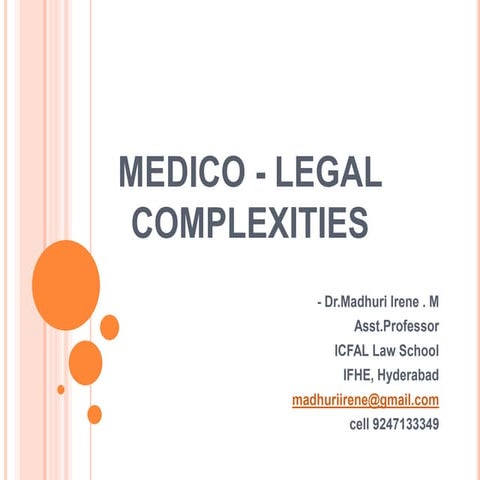 Legal complexities | PPT