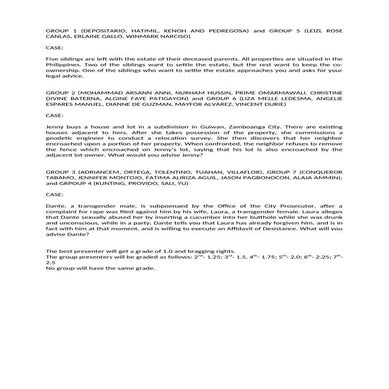 legal counseling scenario cases for classroom | PDF