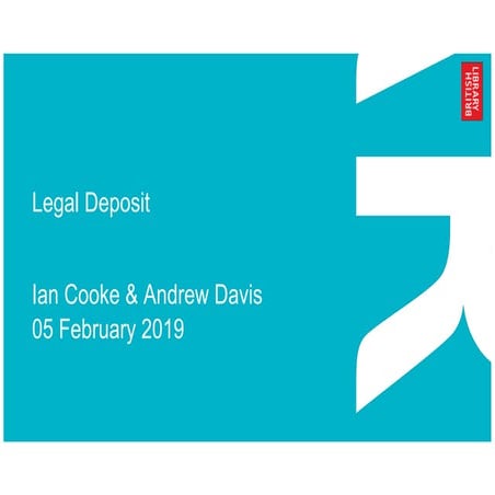 Legal Deposit | PDF