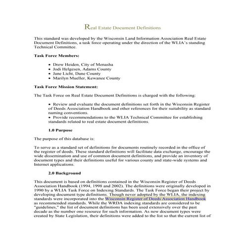 Legal Document Real Estate | PDF