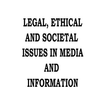 LEGAL, ETHICAL AND SOCIETAL issues .pptx