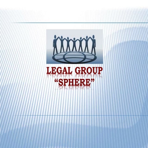 Legal Group Sphere Presentation | PPTX | Legal Services Industry | Industries