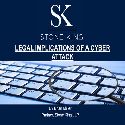 Legal Implications of a Cyber Attack | PPTX