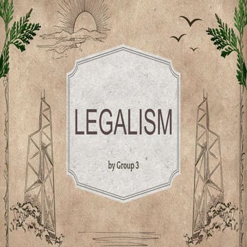 LEGALISM............................pptx