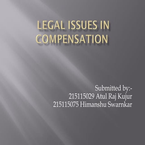 Legal issues | PPT
