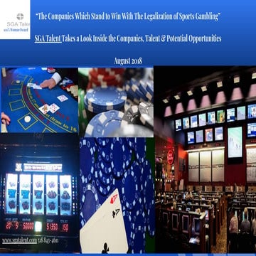 Legalization of sports_betting | PDF | Casino and Gambling Video Games ...