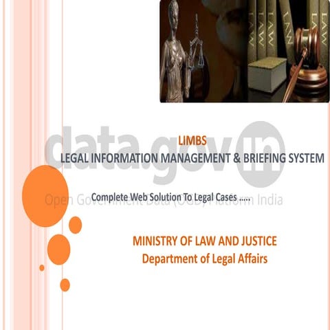 Legal Information Management and Briefing System | PPT
