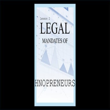 Legal Mandates of technopreneurship.pptx