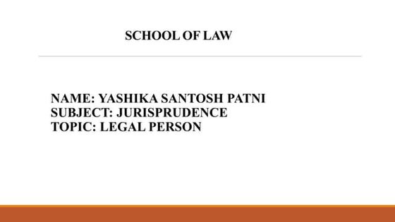 Concept of ownership under jurisprudence | PPT