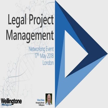 Legal Project Management Training (APM Accredited) Wellingtone | PPT