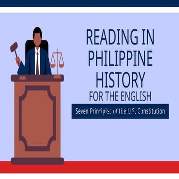 Legal Reasoning for Seminal U.S. Texts Constitutional Principles ...