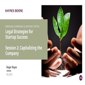 Legal Strategies for Startup Success Capitalization (session 2).pptx