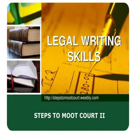 LEGAL WRITING SKILLS | PPT