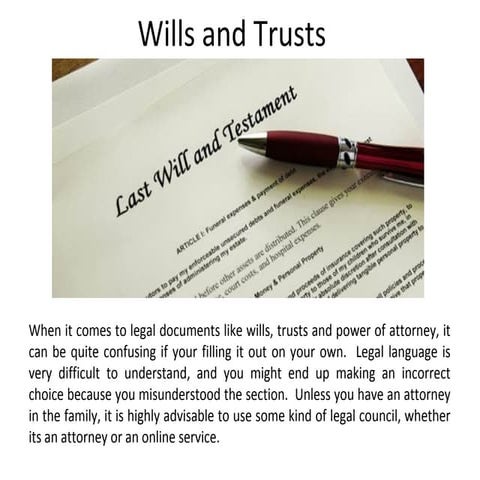 Wills & Powers Of Attorney | PDF