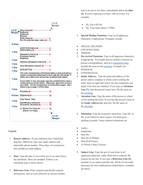 Letter writing | PDF