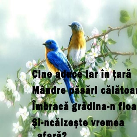 Legenda primaverii | PPT