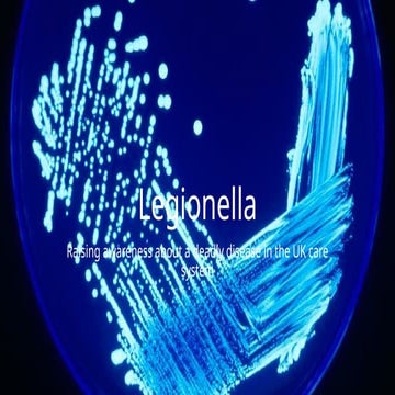Legionella is a genus of gram-negative bacteria | PPT