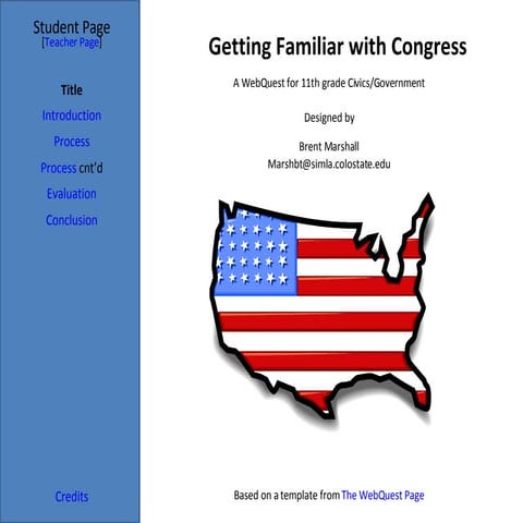 Legislative Branch Webquest | PPT