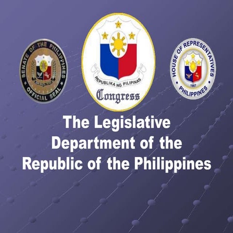 Legislative-Department.pptx | Elections | Politics