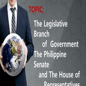 LEGISLATIVE BRANCH REPORT...........pptx