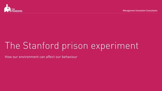 Stanford Prison Experiment | PDF