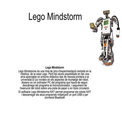Lego mindstorm 2 | PPT