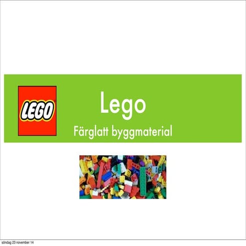 Lego pdf | PPT