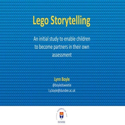 Lego storytelling | PPTX
