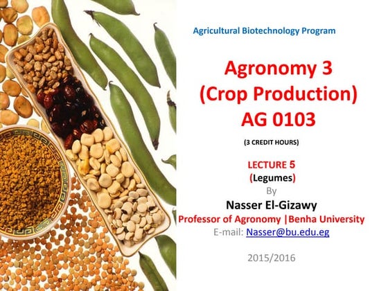 Growth and yield performance of bush sitao to the different levels of ...